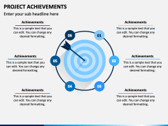 Project Achievements PowerPoint and Google Slides Template - PPT Slides