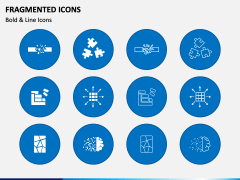 Fragmented Icons for PowerPoint and Google Slides - PPT Slides