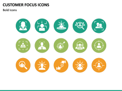 Customer Focus Icons for PowerPoint and Google Slides - PPT Slides