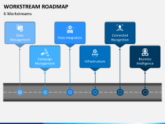 Workstream Roadmap PowerPoint and Google Slides Template - PPT Slides