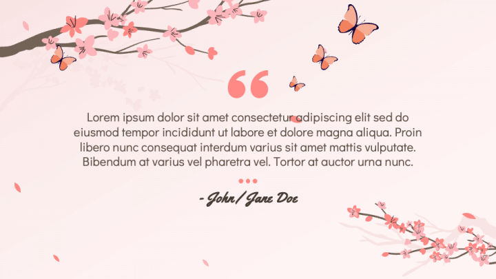 Free - Spring Season Theme for PowerPoint and Google Slides - PPT Slides