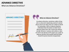 Advance Directive PowerPoint and Google Slides Template - PPT Slides