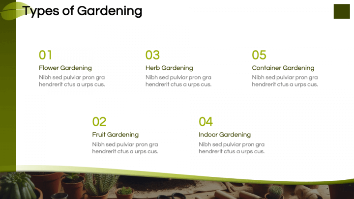 Free - Gardening Workshop Presentation for PowerPoint and Google Slides ...