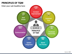 Principles of TQM PowerPoint and Google Slides Template - PPT Slides