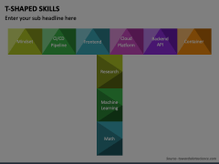 T Shaped Skills PowerPoint and Google Slides Template - PPT Slides