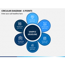 Free Download - 6 Points List PPT Slide