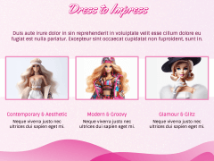 Free - Barbie Theme for PowerPoint and Google Slides