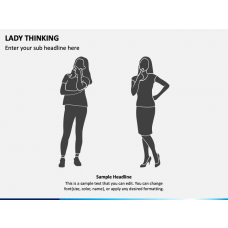 PowerPoint Thinking Man