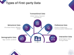 First-Party Data PowerPoint and Google Slides Template - PPT Slides