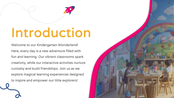 Free - Kindergarten Presentation Theme for PowerPoint and Google Slides ...