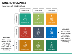 Infographic Matrix PowerPoint Template | SketchBubble