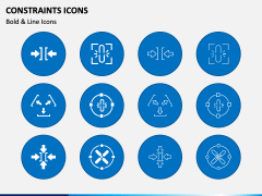 Constraints Icons for PowerPoint and Google Slides - PPT Slides