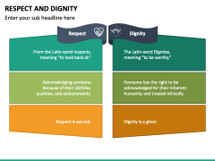 Respect and Dignity PowerPoint and Google Slides Template - PPT Slides