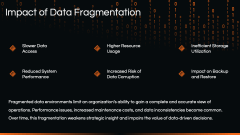 Data Fragmentation PowerPoint and Google Slides Template - PPT Slides