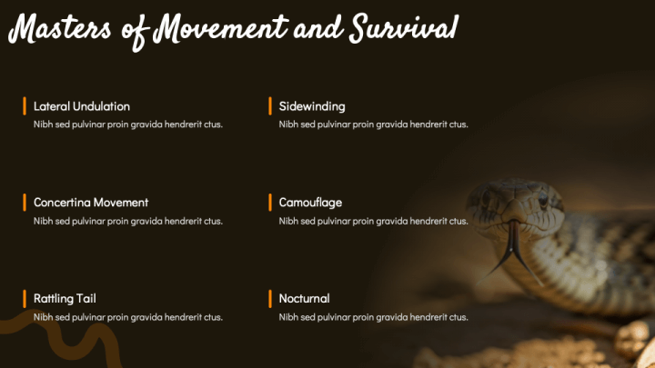 Free - Snake Presentation for PowerPoint and Google Slides - PPT Slides