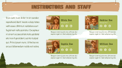 Free - Summer Camp Theme for PowerPoint and Google Slides - PPT Slides