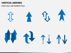 Vertical Arrow for PowerPoint and Google Slides - PPT Slides