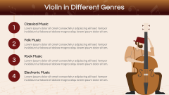 Free - Violin Theme for PowerPoint and Google Slides - PPT Slides