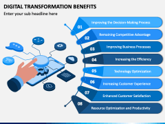Digital Transformation Benefits PowerPoint and Google Slides Template - PPT Slides