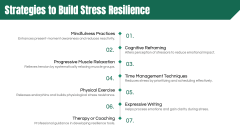 Stress Resilience PowerPoint and Google Slides Template - PPT Slides