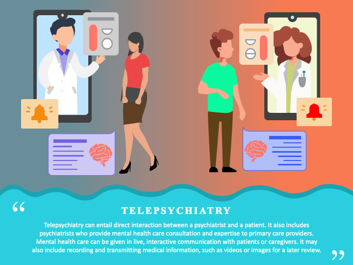 Telepsychiatry PowerPoint and Google Slides Template - PPT Slides