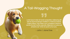 Free - Pet Presentation Theme for PowerPoint and Google Slides - PPT Slides