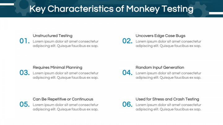 Monkey Testing PowerPoint and Google Slides Template - PPT Slides