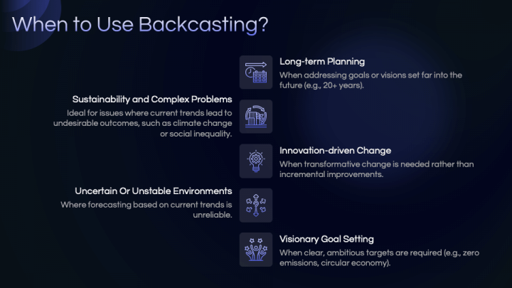 Backcasting PowerPoint and Google Slides Template - PPT Slides