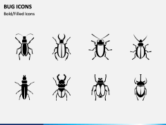 Bug Icons for PowerPoint and Google Slides - PPT Slides