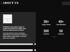 Minimal Black Presentation for PowerPoint and Google Slides - PPT Slides