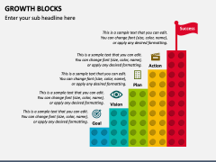 Growth Blocks PowerPoint and Google Slides Template - PPT Slides