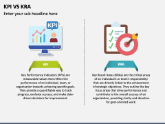 KPI Vs KRA PowerPoint and Google Slides Template - PPT Slides