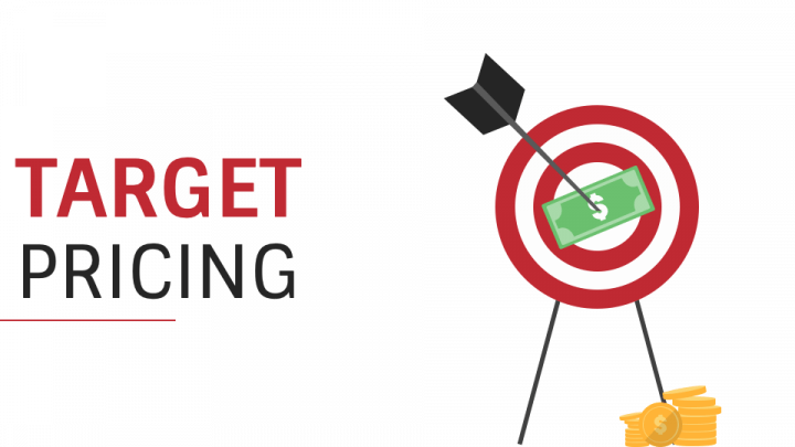 Target Pricing PowerPoint and Google Slides Template - PPT Slides