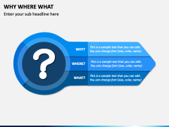 Why Where What PowerPoint and Google Slides Template - PPT Slides