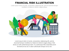 Financial Risk Illustration for PowerPoint and Google Slides - PPT Slides