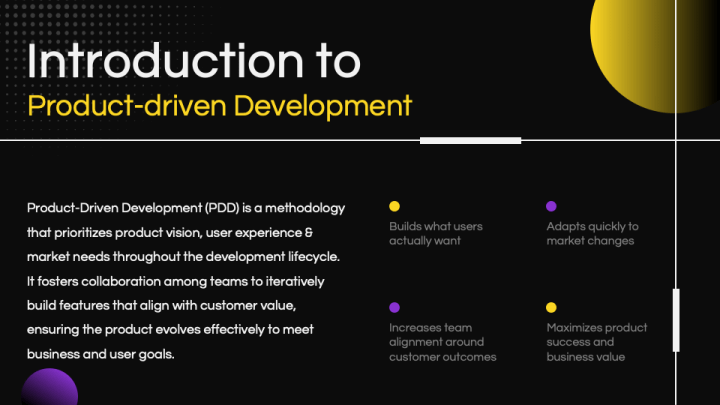 Product-Driven Development PowerPoint and Google Slides Template - PPT ...