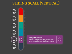 Animated Vertical Sliding Scale PowerPoint and Google Slides Template ...