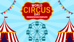 Free - World Circus Day PowerPoint and Google Slides Template - PPT Slides