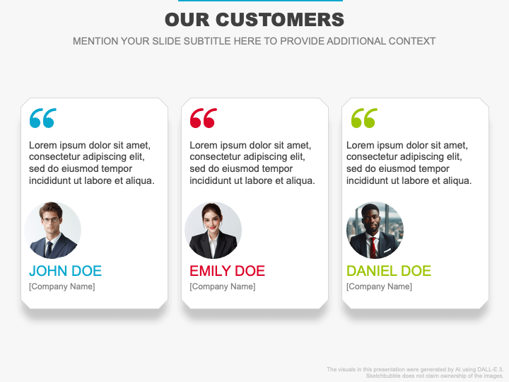 Our Customers PowerPoint and Google Slides Template - PPT Slides