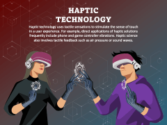 Haptic Technology PowerPoint and Google Slides Template - PPT Slides