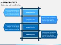 4 Stage Project PowerPoint Template - PPT Slides