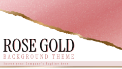 Rose Gold Background Theme for PowerPoint and Google Slides - PPT Slides