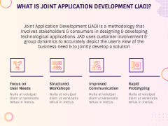 Joint Application Development (JAD) PowerPoint and Google Slides Template - PPT Slides