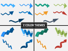 Wave Arrow for PowerPoint and Google Slides - PPT Slides