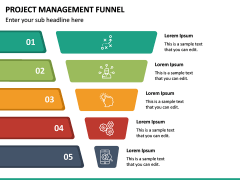 Project Management Funnel PowerPoint Template | SketchBubble