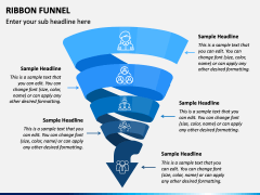 Ribbon Funnel for PowerPoint and Google Slides - PPT Slides