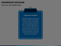 Progressive Discipline PowerPoint and Google Slides Template - PPT Slides