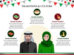 Free - National Day of Kuwait PowerPoint Template and Google Slides Theme