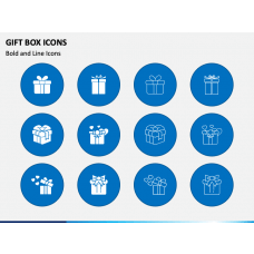 Box Icons PowerPoint Template - PPT Slides