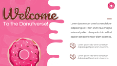 Free - Donut Theme for PowerPoint and Google Slides - PPT Slides